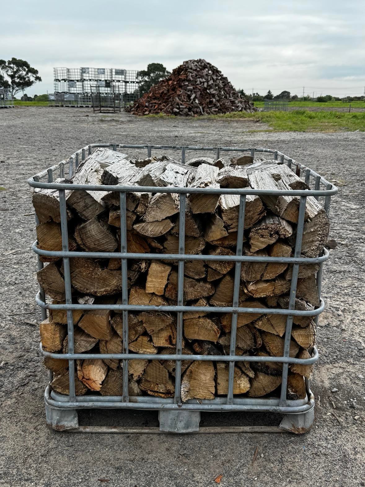 Australian Hardwood IBC Crate (Single Split) | Dingley Woodshed