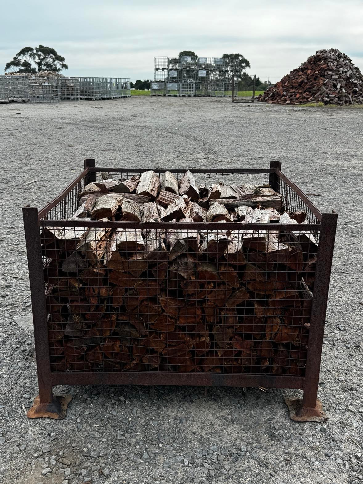 Triple Split Pizza Cut Crate | Dingley Woodshed